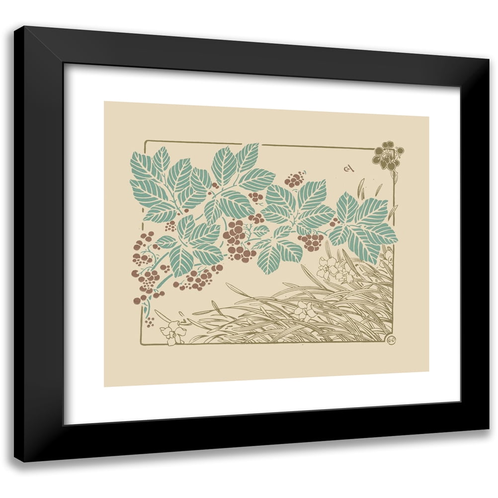 George Auriol 22x20 Black Modern Framed Museum Art Print Titled ...