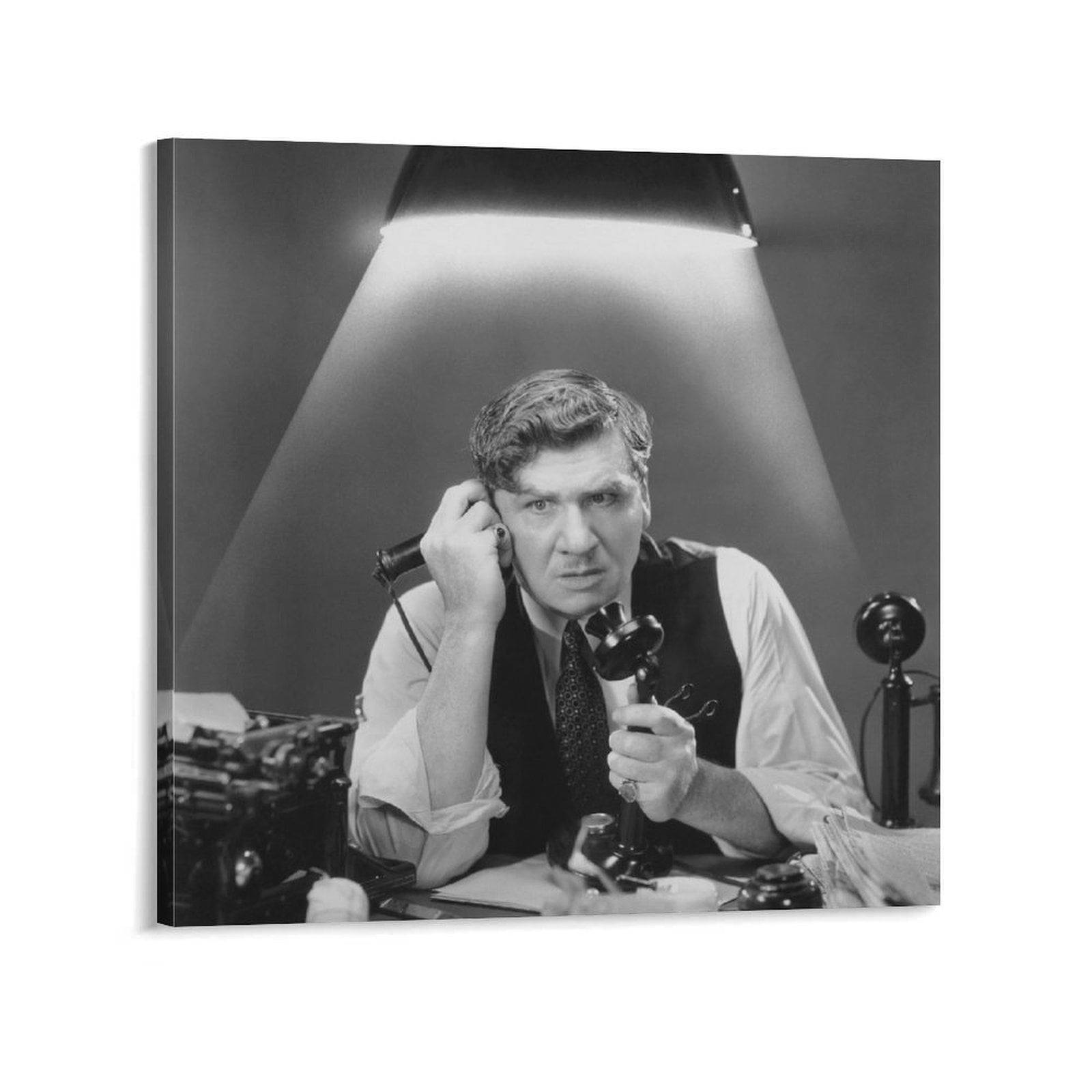 George Bancroft Actor Poster Canvas Poster Wall Art Picture Prints ...