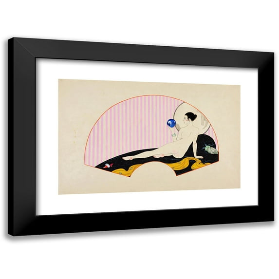 George Barbier 14x11 Black Modern Framed Museum Art Print Titled ...