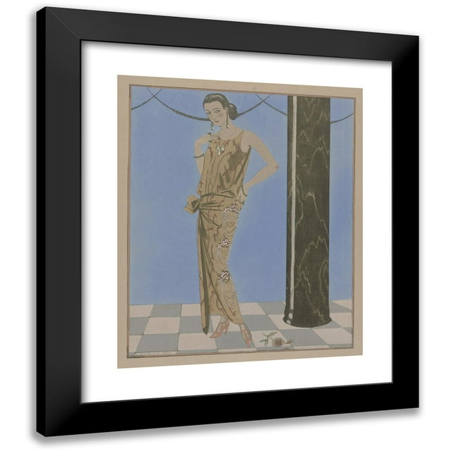 George Barbier 15x18 Black Modern Framed Museum Art Print Titled - The ...