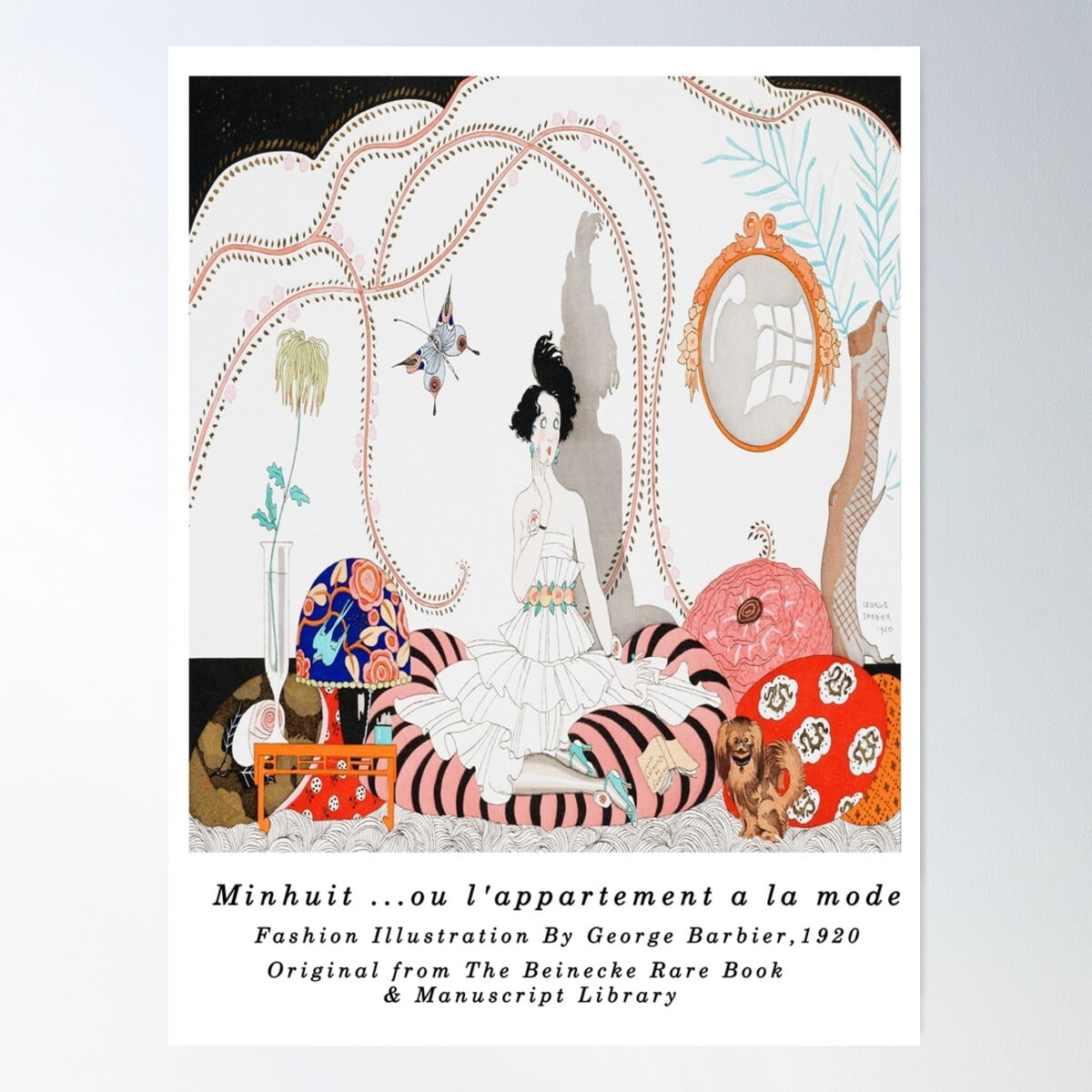 George Barbier Vintage Fashion Illustration,George Barbier Art Deco ...