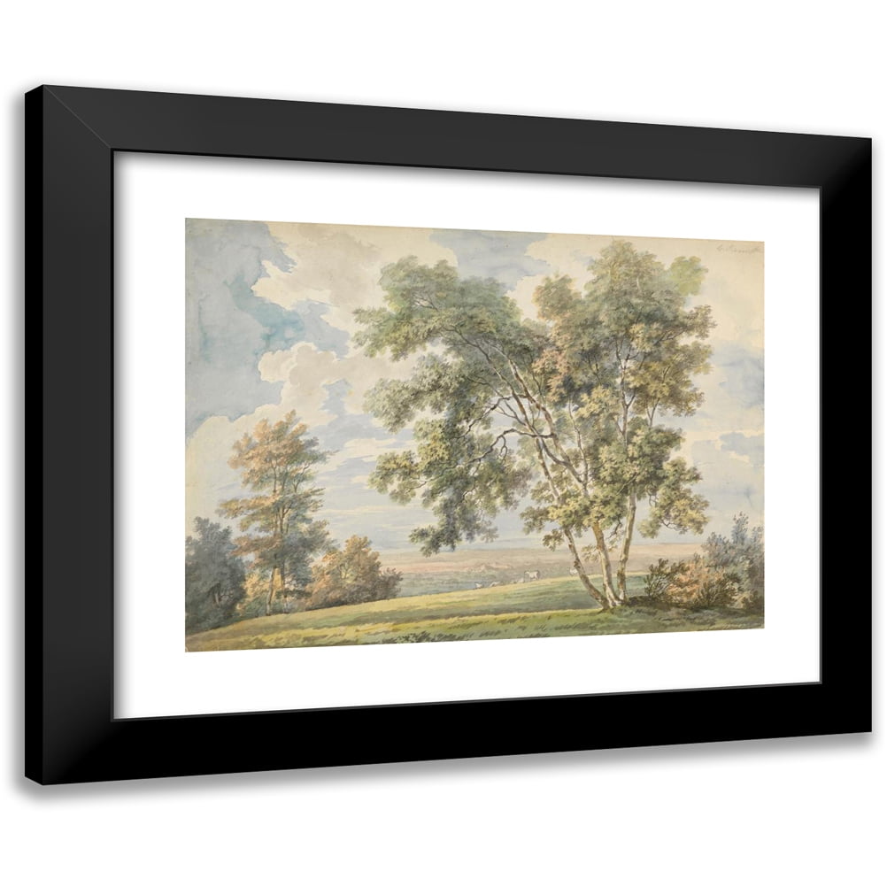 George Barret 14x11 Black Modern Framed Museum Art Print Titled ...
