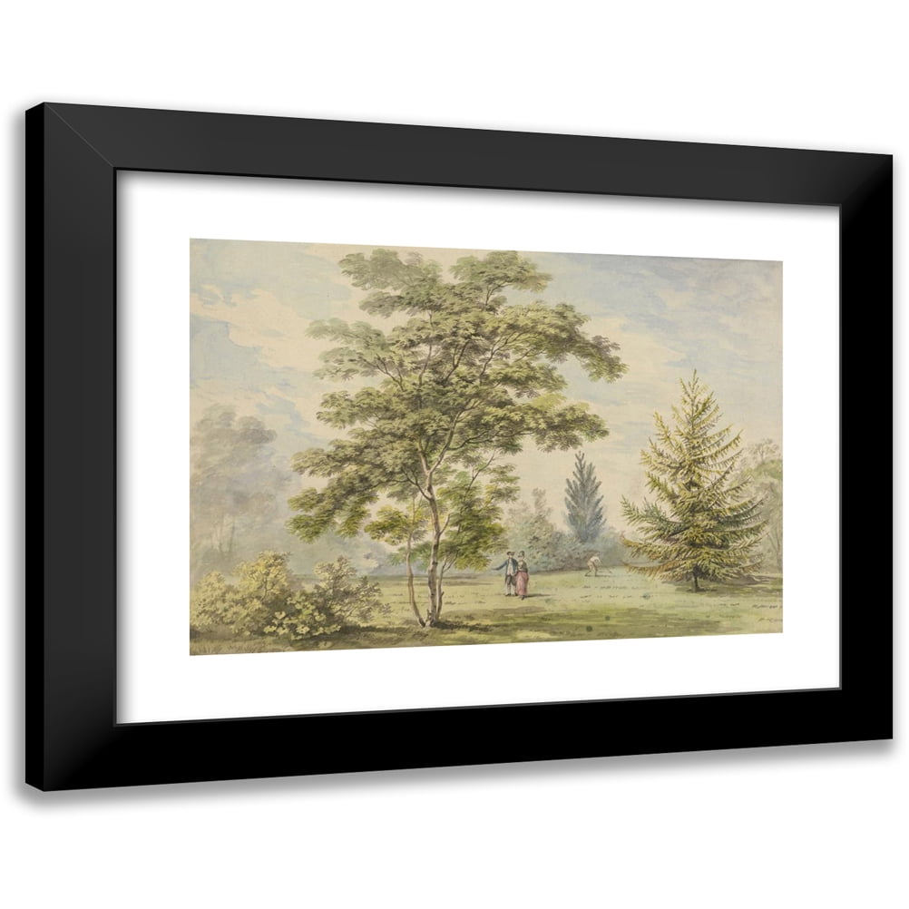 George Barret 24x18 Black Modern Framed Museum Art Print Titled - The ...
