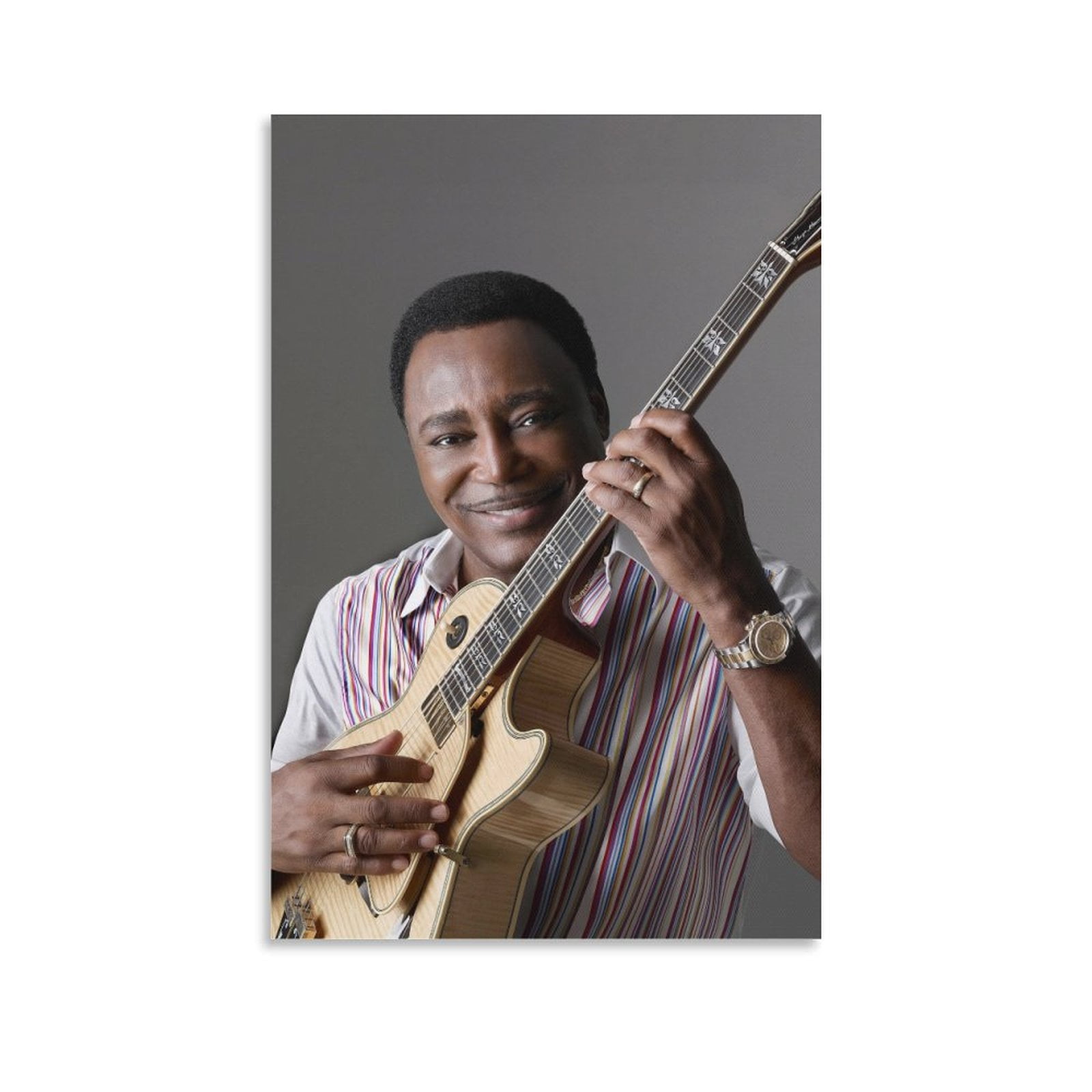 George Benson Singer Poster Posters Wall Art Painting Canvas Gift ...