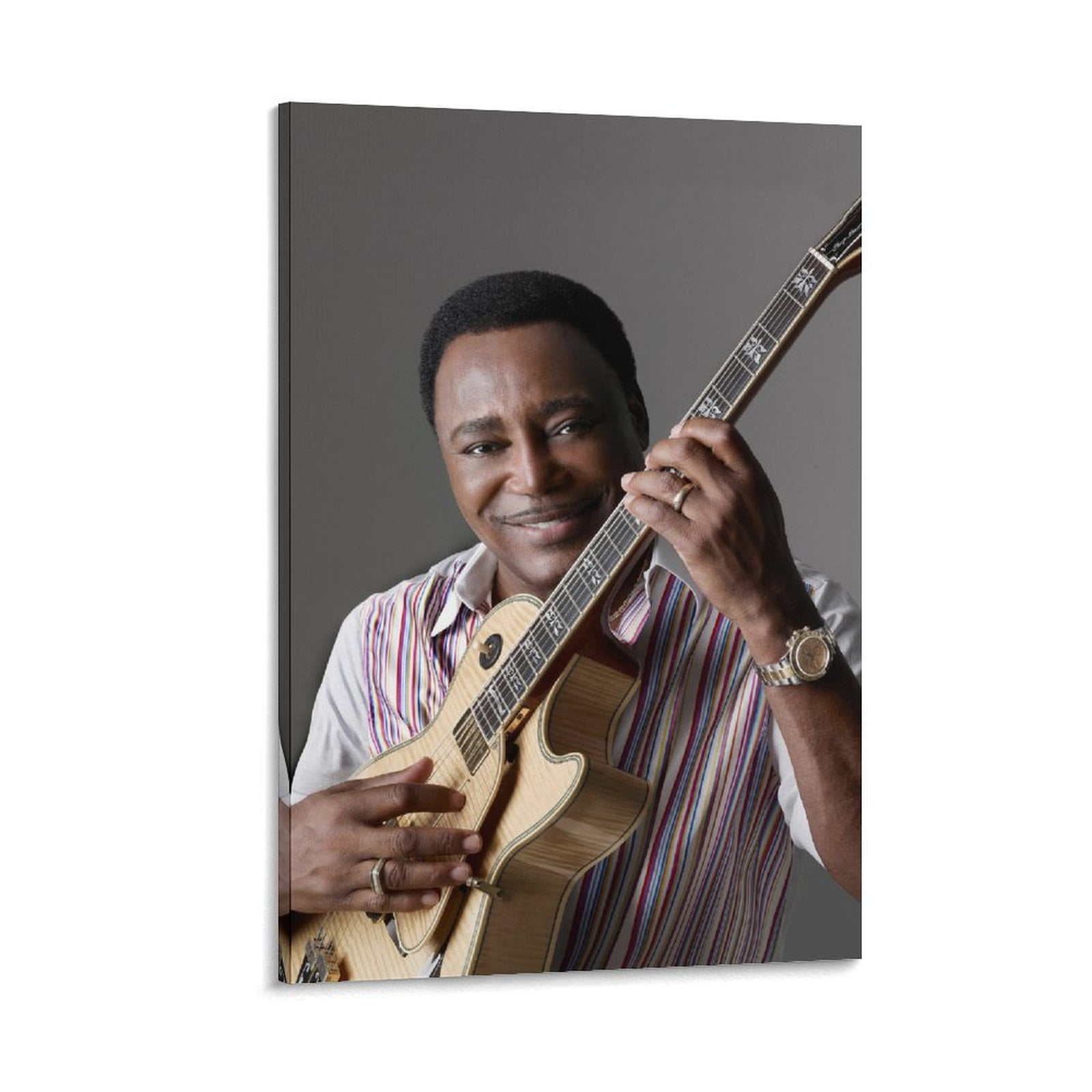 George Benson Singer Poster Posters Wall Art Painting Canvas Gift ...