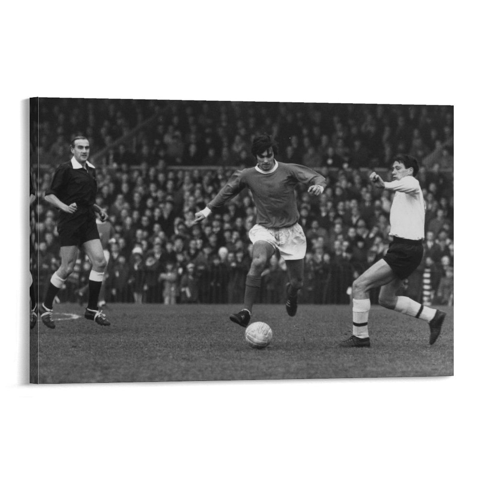 George Best Soccer Sportman Poster Print Photo Art Painting Canvas ...
