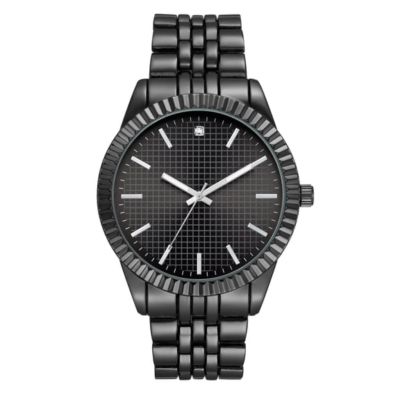 George Black Gunmetal Men's Analog Watch, Durable Design - Walmart.com