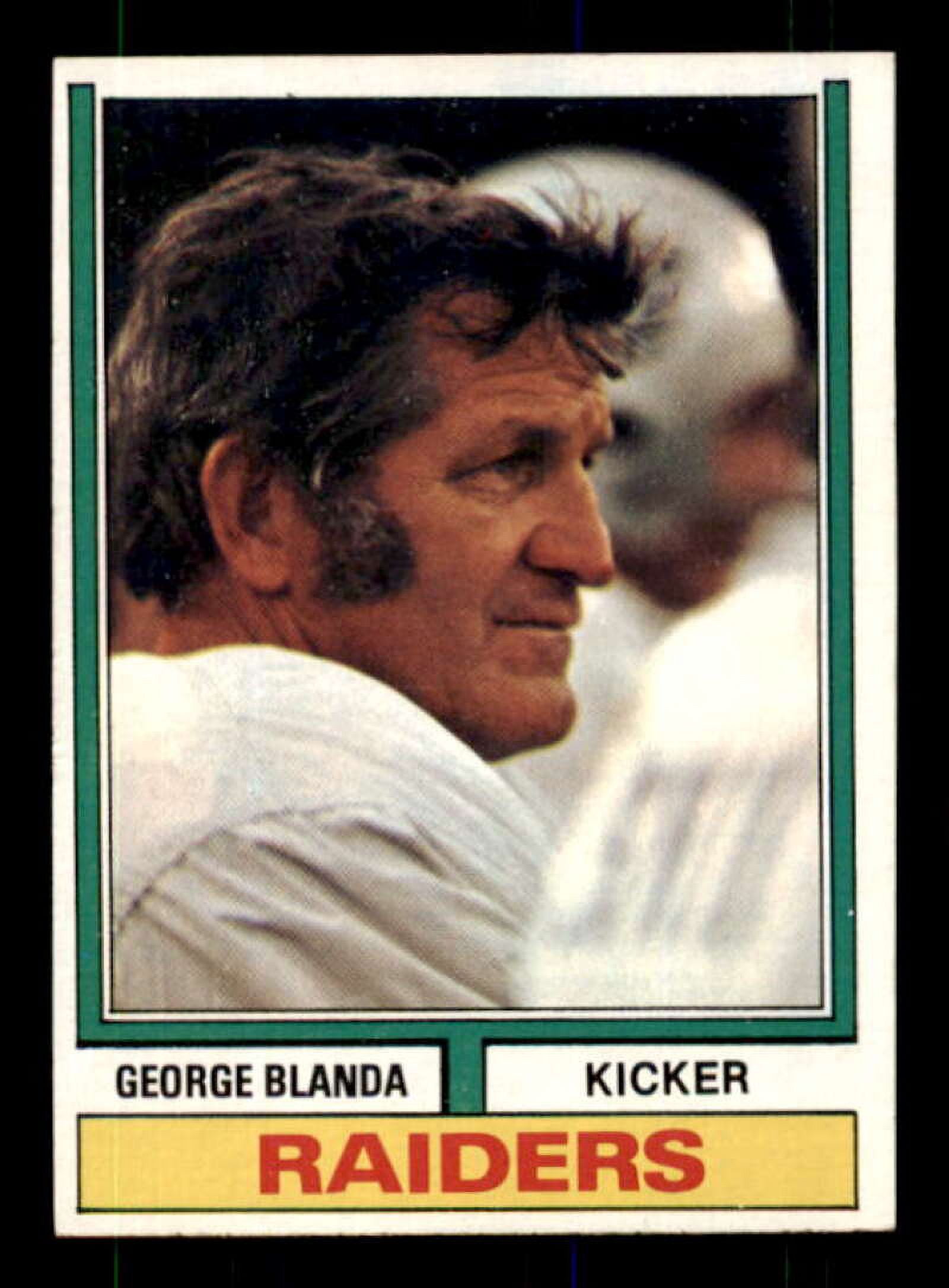 George Blanda Card 1974 Topps #245 - Walmart.com