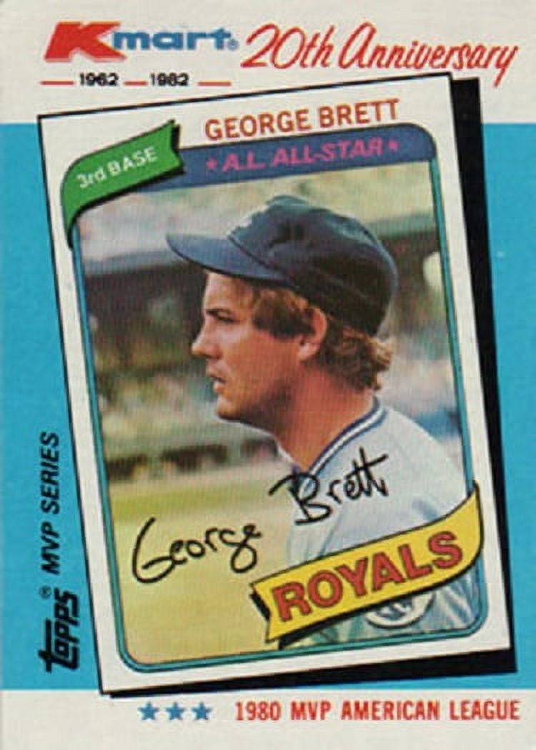 George Brett Kansas City Royal 1982 Topps Kmart 20th Anniversary ...