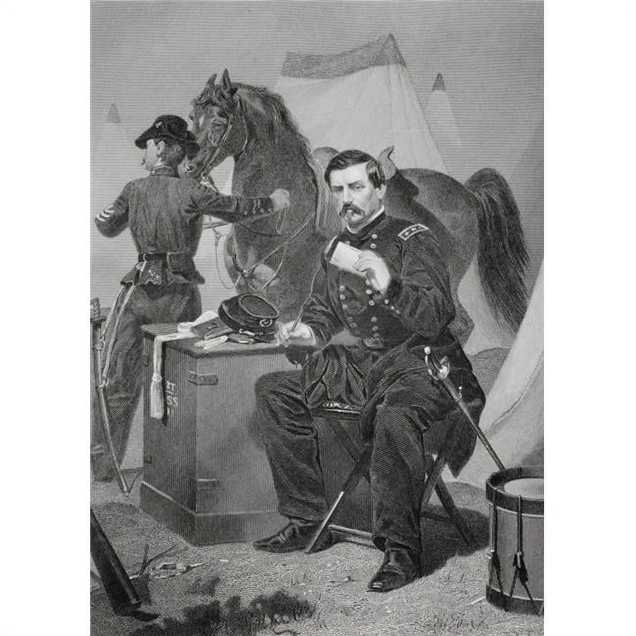 George Brinton Mcclellan 1826 - 1885 Union General During American ...