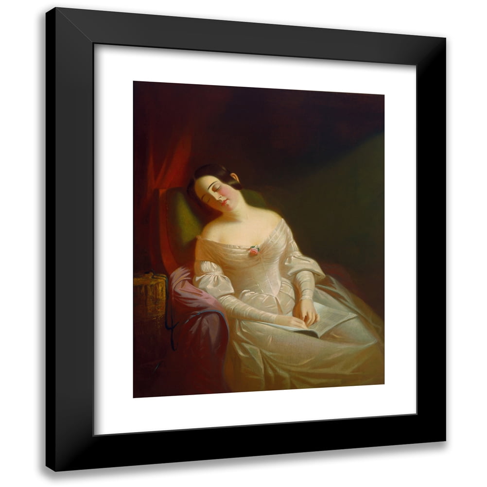 George Caleb Bingham 12x14 Black Modern Framed Museum Art Print Titled ...