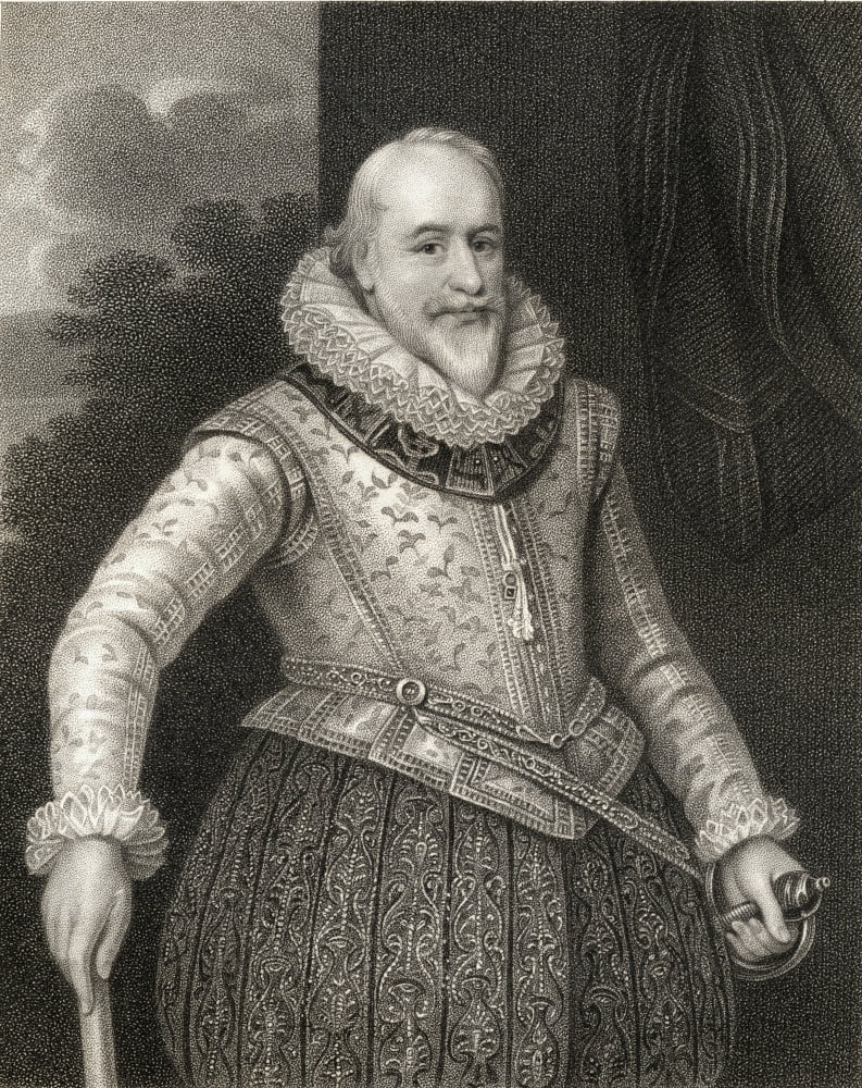 George Carew Earl Of Totnes 1555-1629. English Soldier And ...