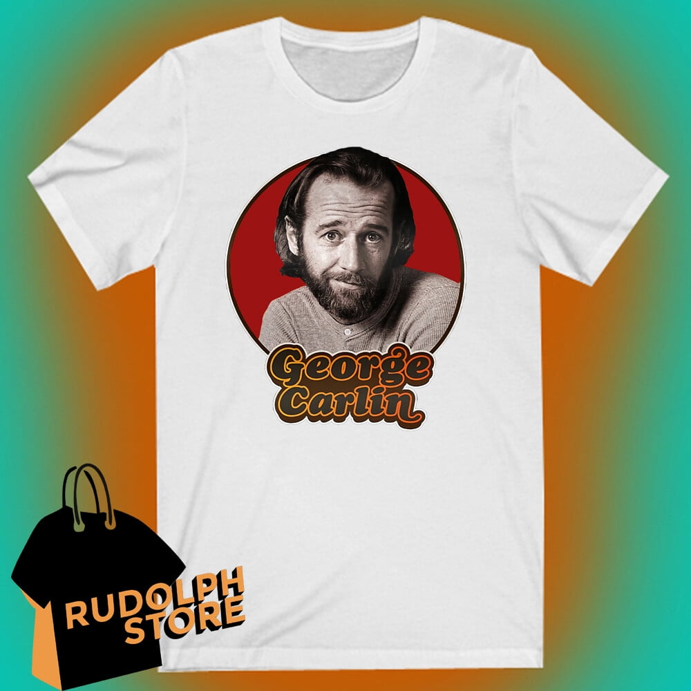 George Carlin Comedy Men's White T-shirt Size S to 5XL - Walmart.com