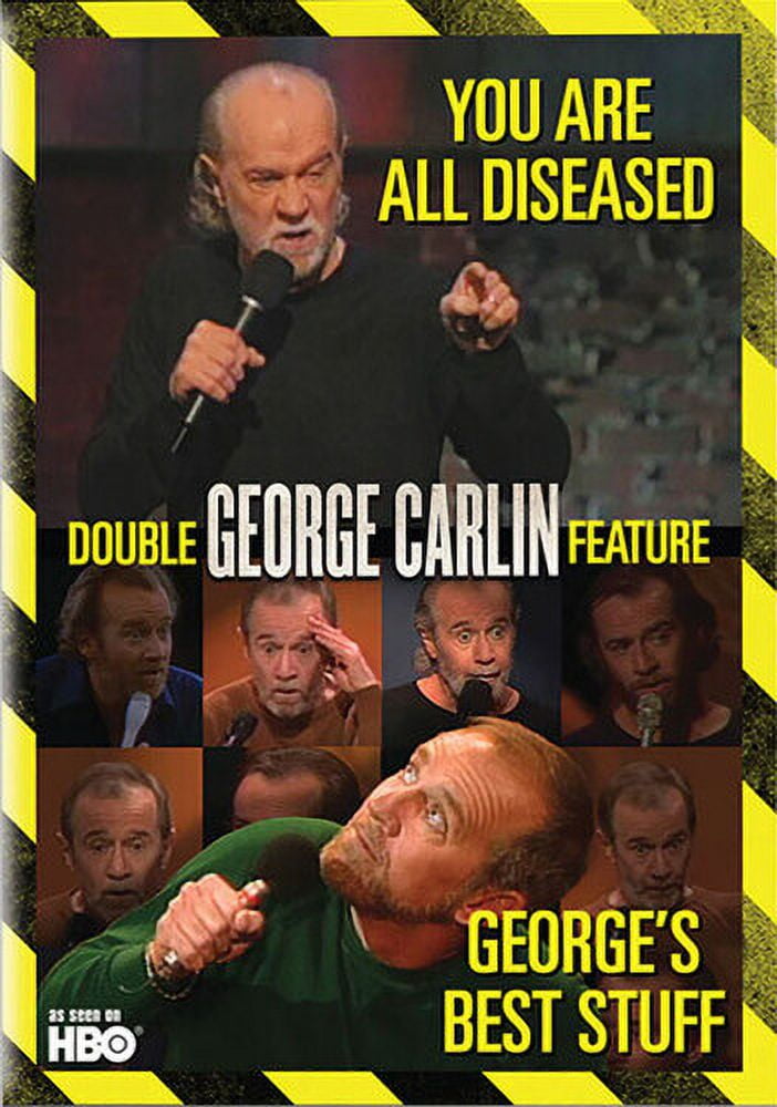 George Carlin Double Feature: You Are All Diseased / George's Best ...