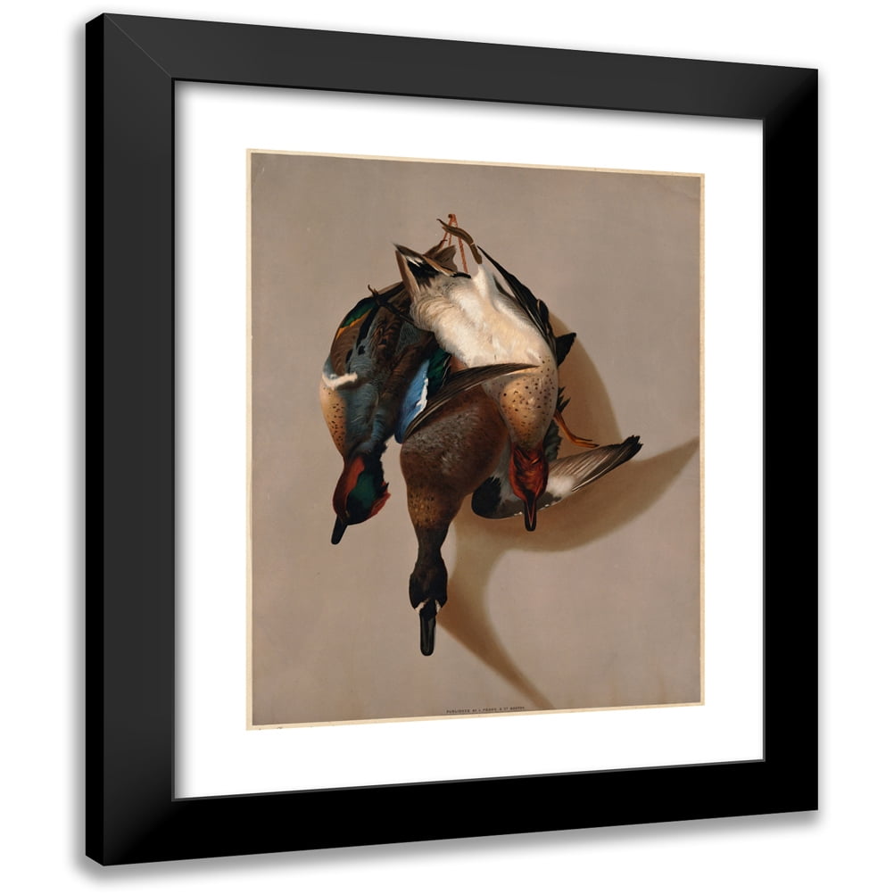 George Cass 19x24 Black Modern Framed Museum Art Print Titled - Game ...