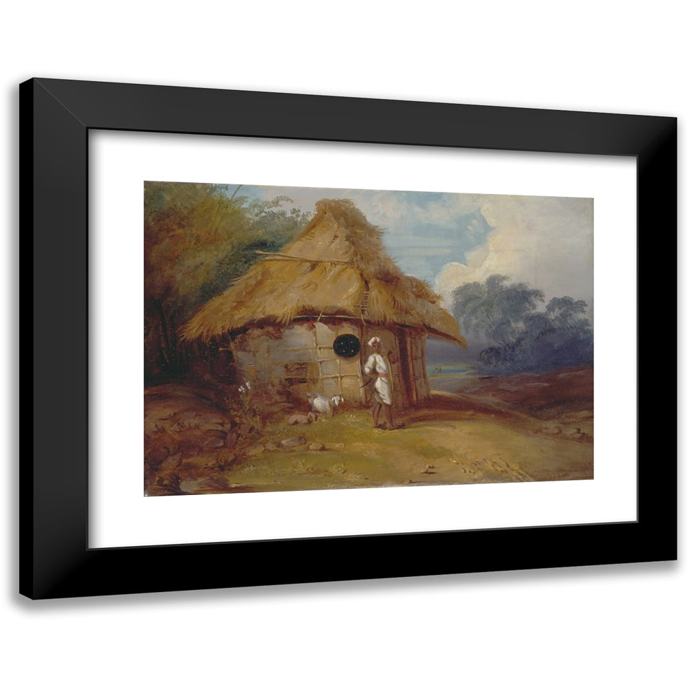 George Chinnery 18x14 Black Modern Framed Museum Art Print Titled ...