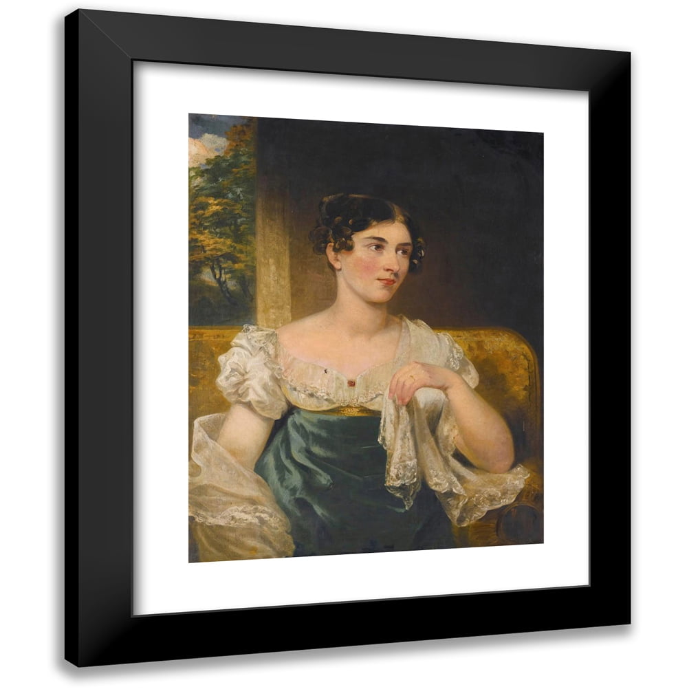 George Clint 19x24 Black Modern Framed Museum Art Print Titled ...