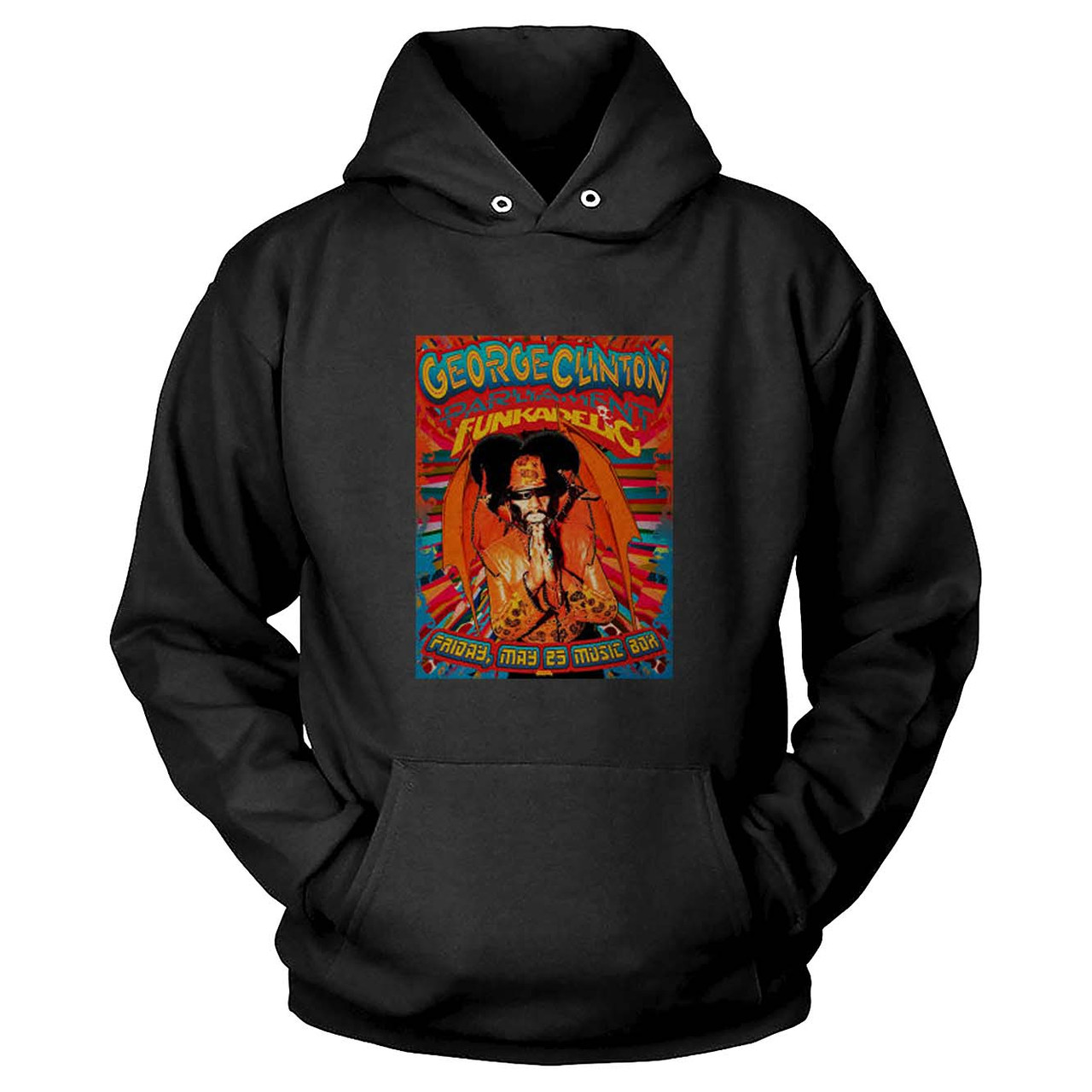 George Clinton Parliament Funkadelic Hoodie - Official Band Merchandise ...