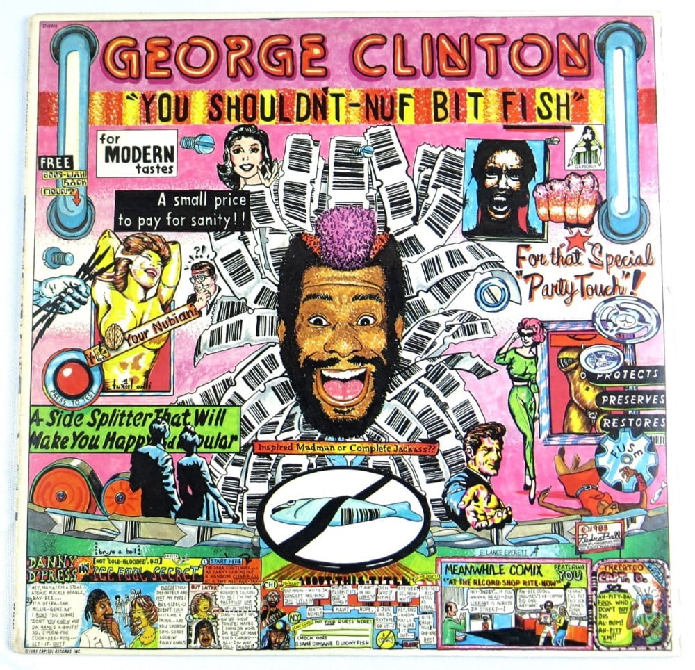 George Clinton Signed Autographed Record Album You Shouldn't-Nuf Bit ...