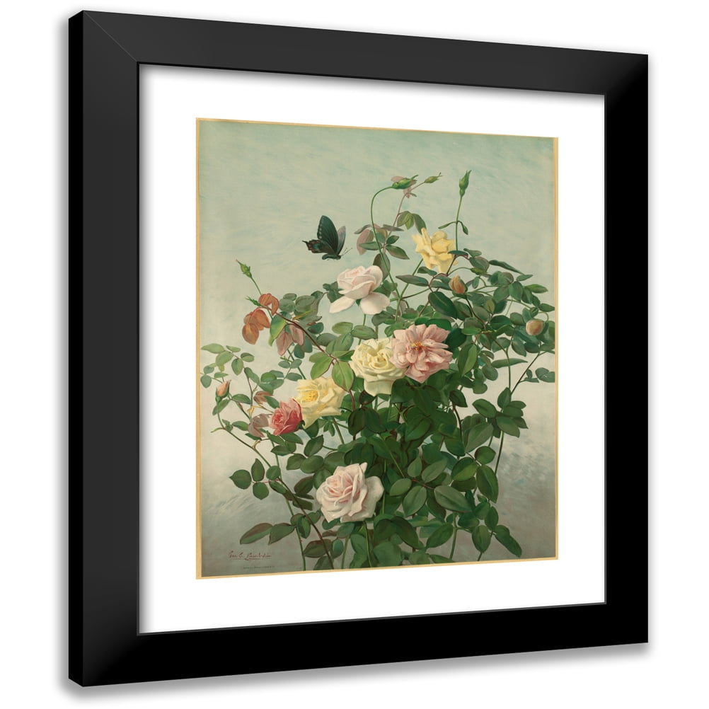 George Cochran Lambdin 12x14 Black Modern Framed Museum Art Print ...