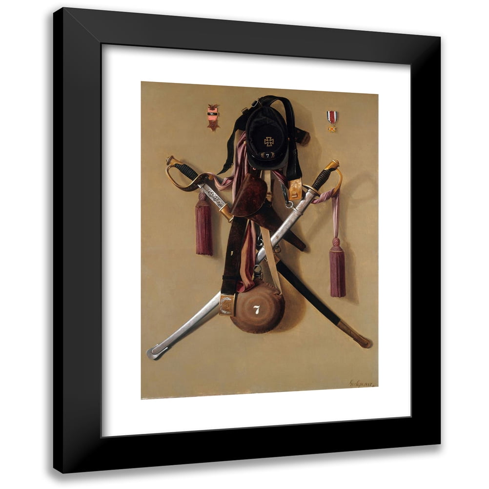 George Cope 11x14 Black Modern Framed Museum Art Print Titled - Civil ...