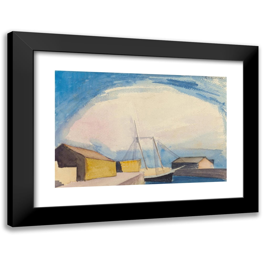 George Copeland Ault 14x11 Black Modern Framed Museum Art Print Titled ...