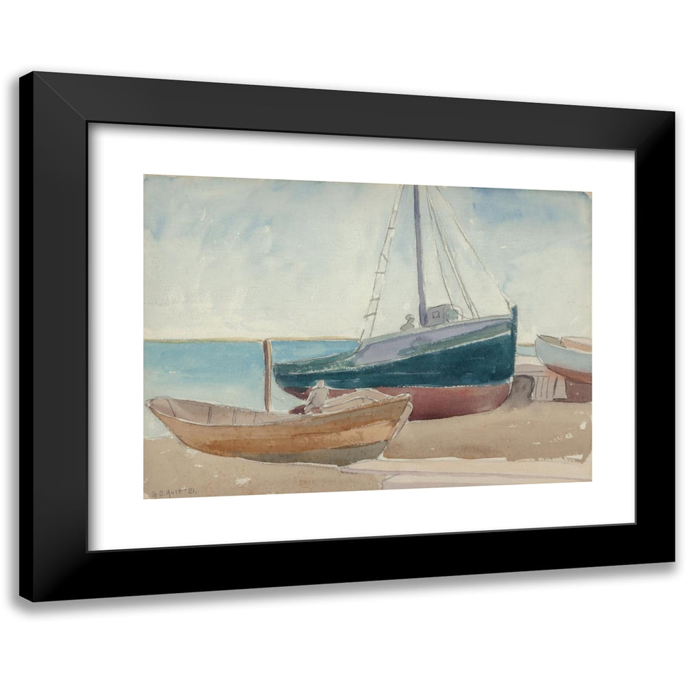 George Copeland Ault 18x14 Black Modern Framed Museum Art Print Titled ...