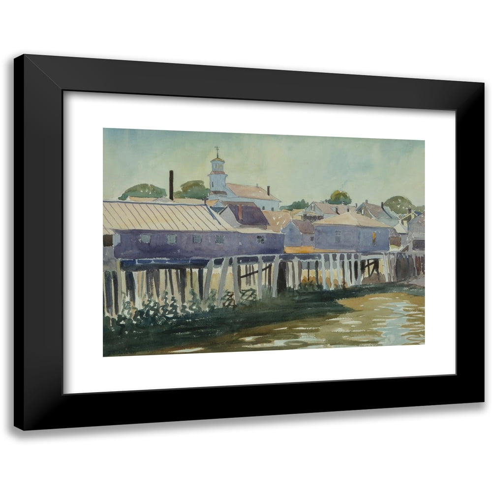 George Copeland Ault 18x14 Black Modern Framed Museum Art Print Titled ...