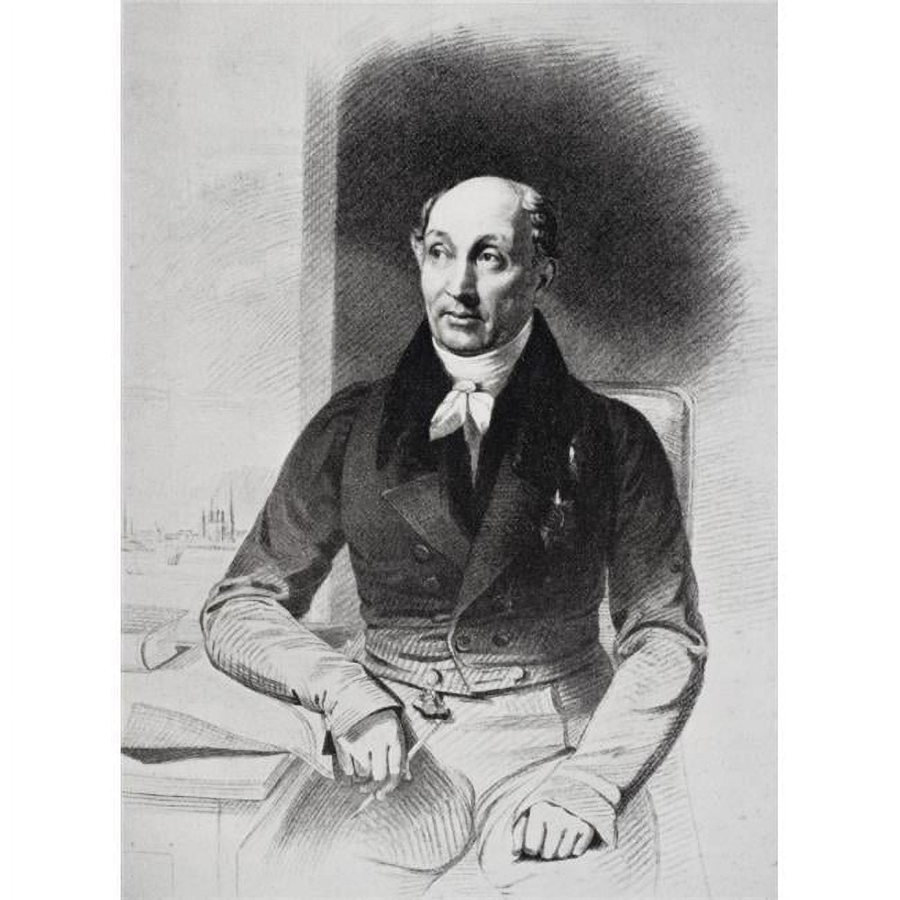 George Dawe Aged 50 1781-1829 English Portraitist From The Book The ...