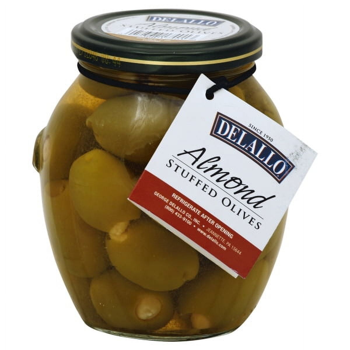 George DeLallo DeLallo Stuffed Olives, 7 oz - Walmart.com