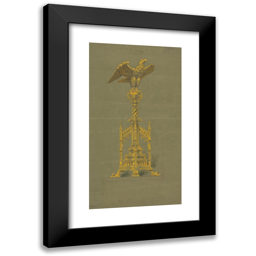 George Edmund Street 15x24 Black Modern Framed Museum Art Print Titled ...