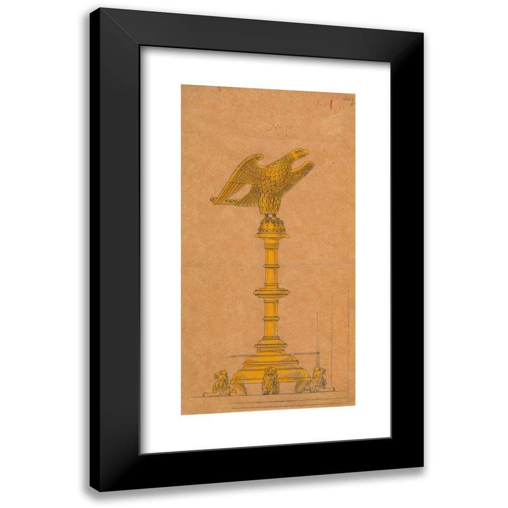 George Edmund Street 9x14 Black Modern Framed Museum Art Print Titled ...