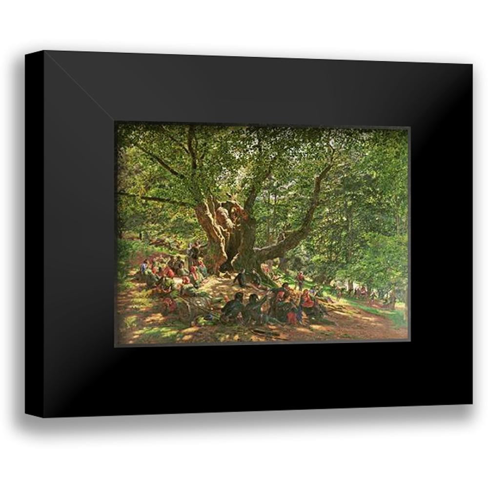 George, Edmund Warren 14x11 Black Modern Framed Museum Art Print Titled ...