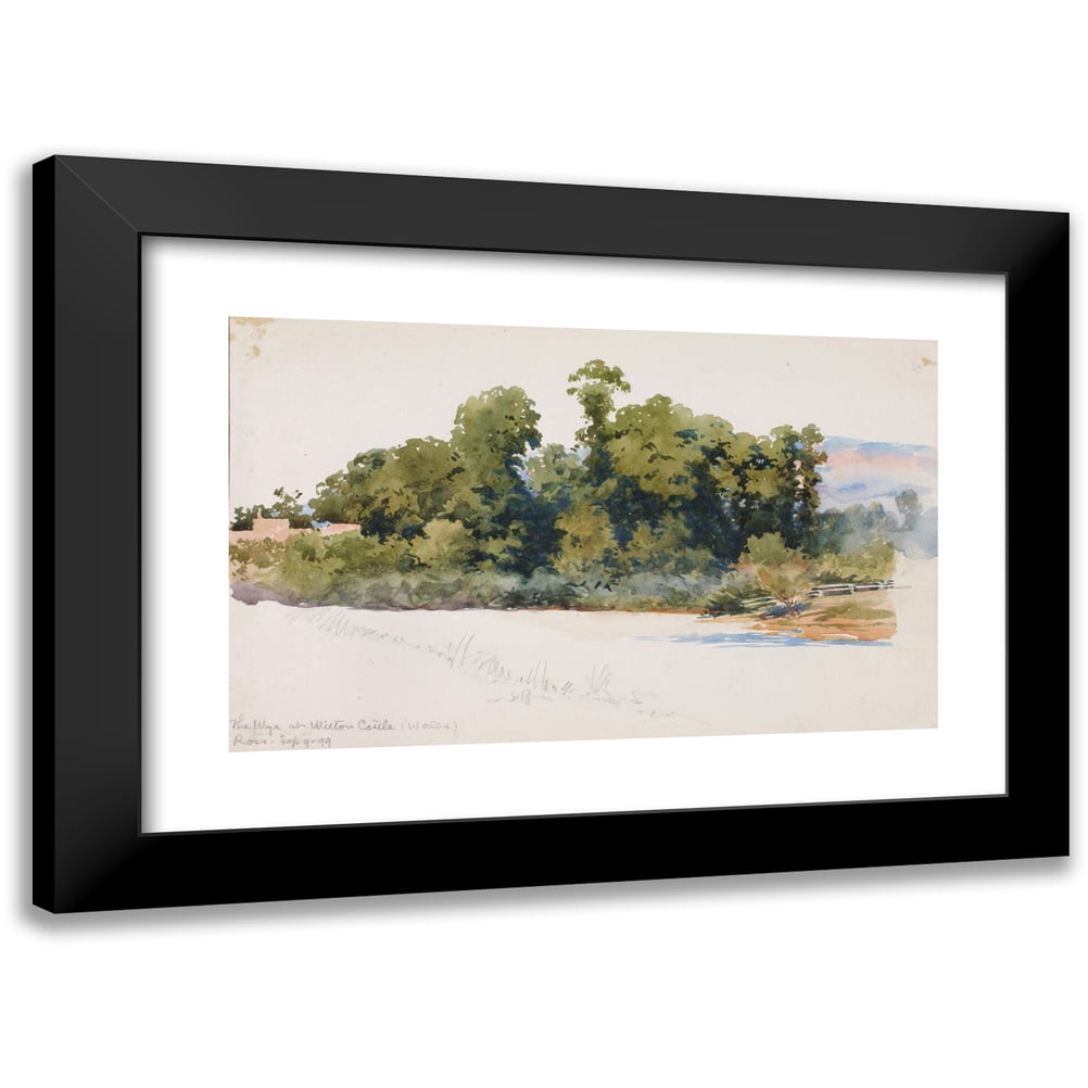 George Elbert Burr 14x11 Black Modern Framed Museum Art Print Titled ...
