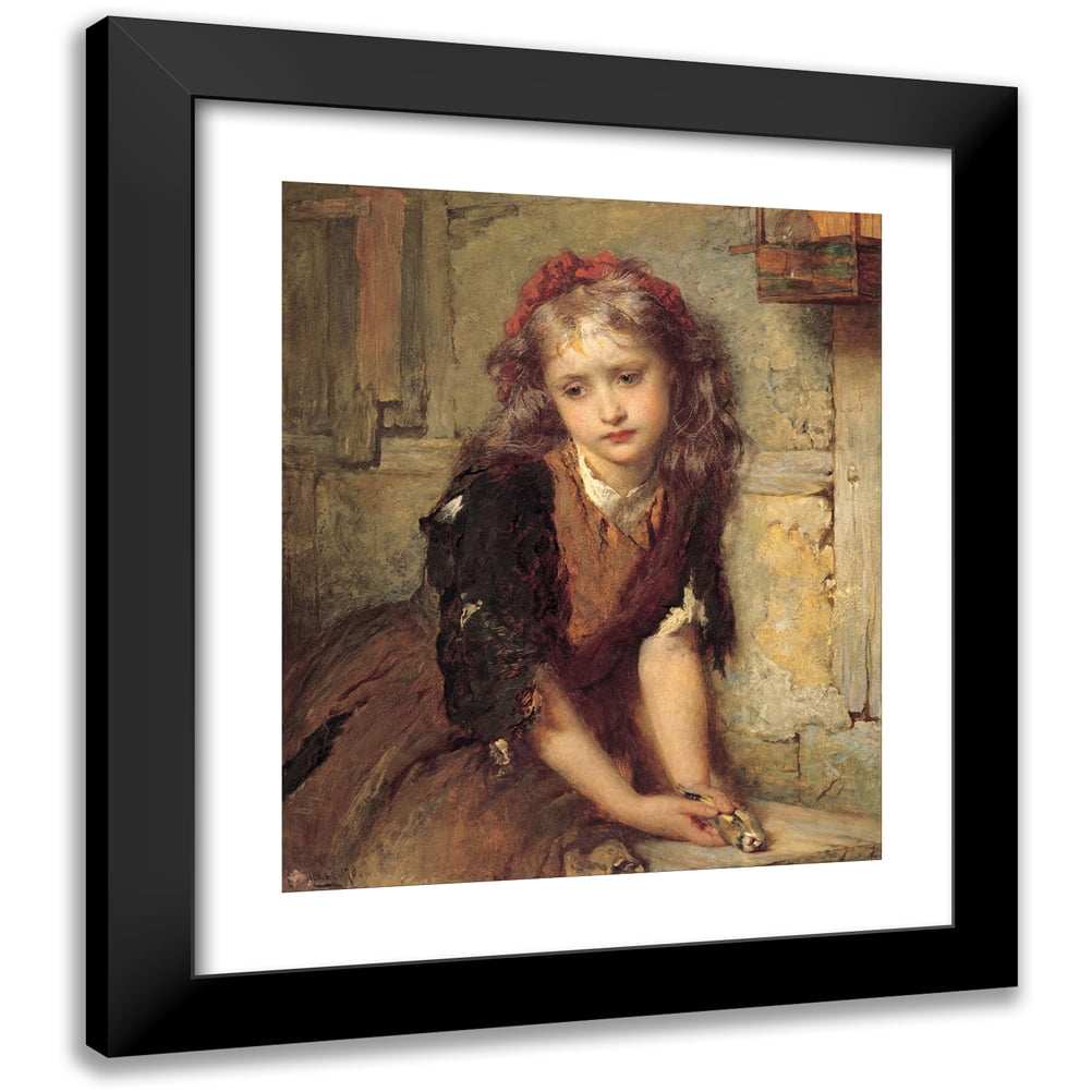 George Elgar Hicks 12x14 Black Modern Framed Museum Art Print Titled ...