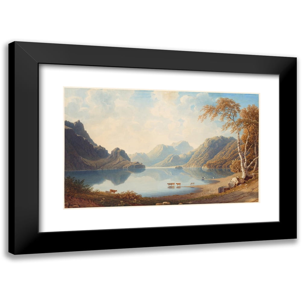 George Fennel Robson 18x13 Black Modern Framed Museum Art Print Titled ...