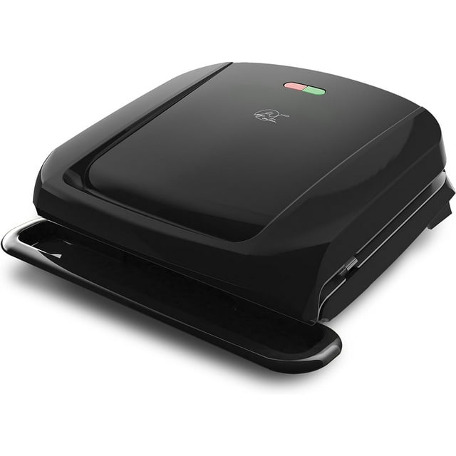 George Foreman 4-Serving Removable Plate Electric Grill and Panini ...