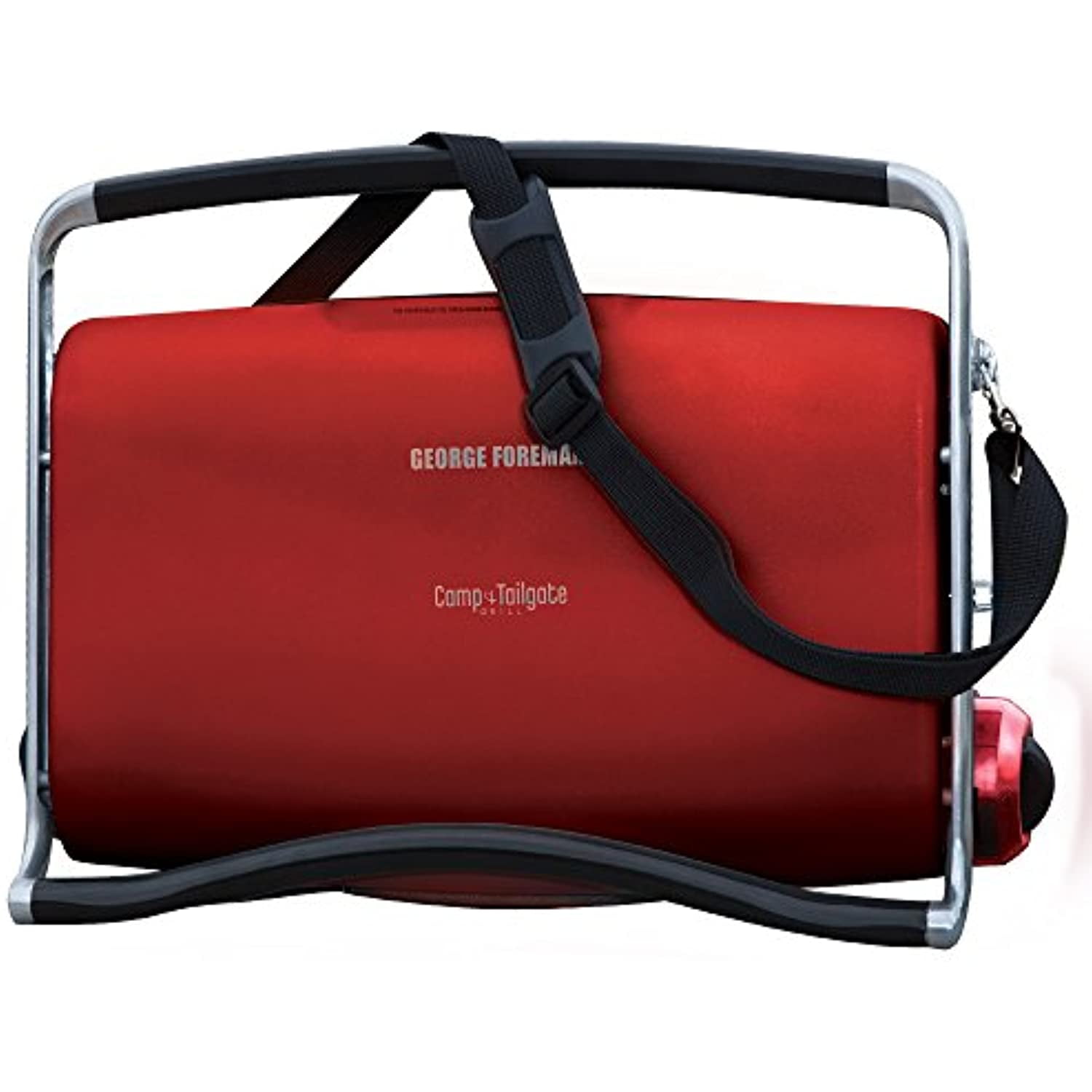 George Foreman GP200R Portable Propane Camp & Tailgate Grill, Portable ...