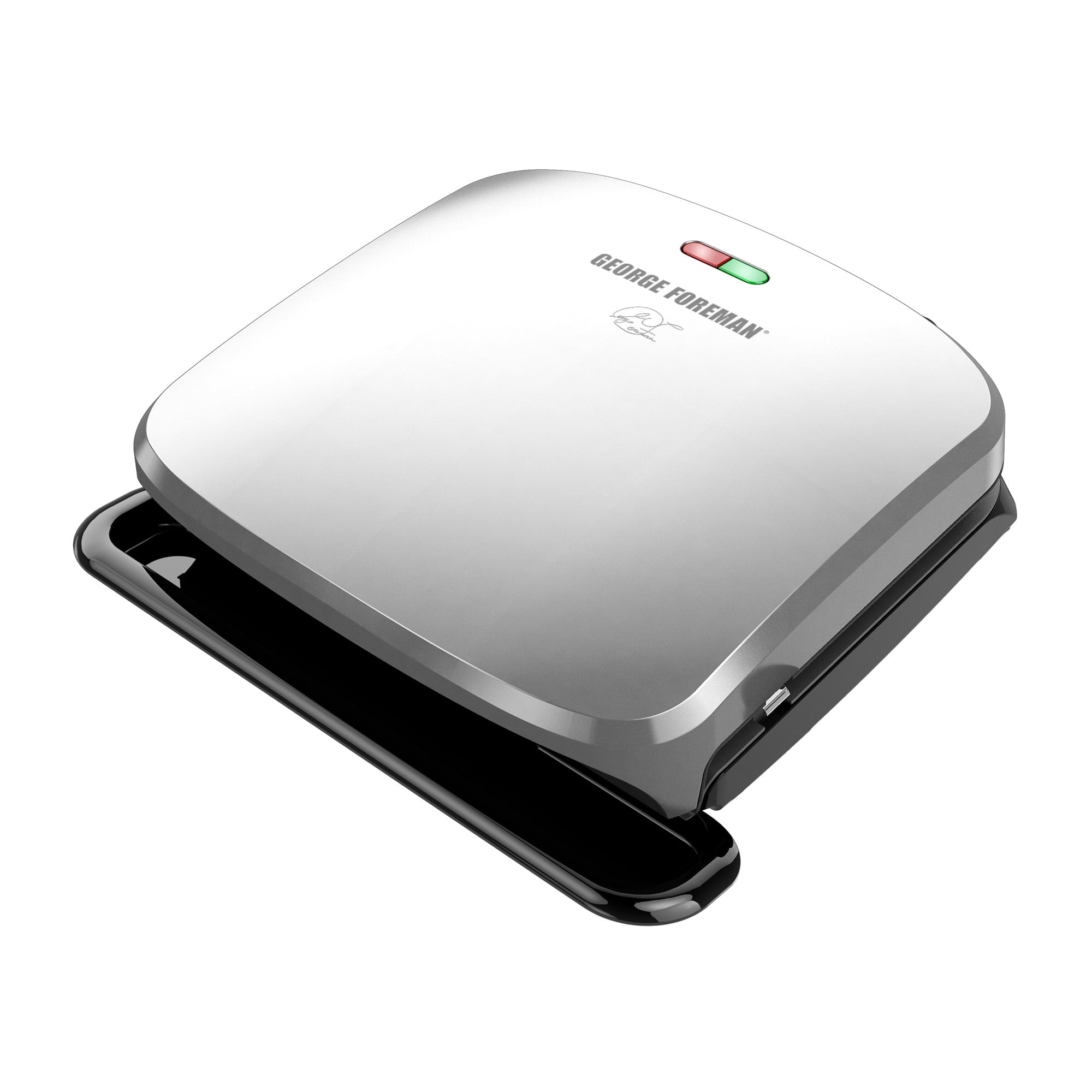 George Foreman 4-Serving Removable Plate Electric Indoor Grill and ...