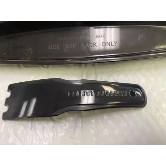 George Foreman Grill Replacement Tray & Scraper Black New Multi Disc ...