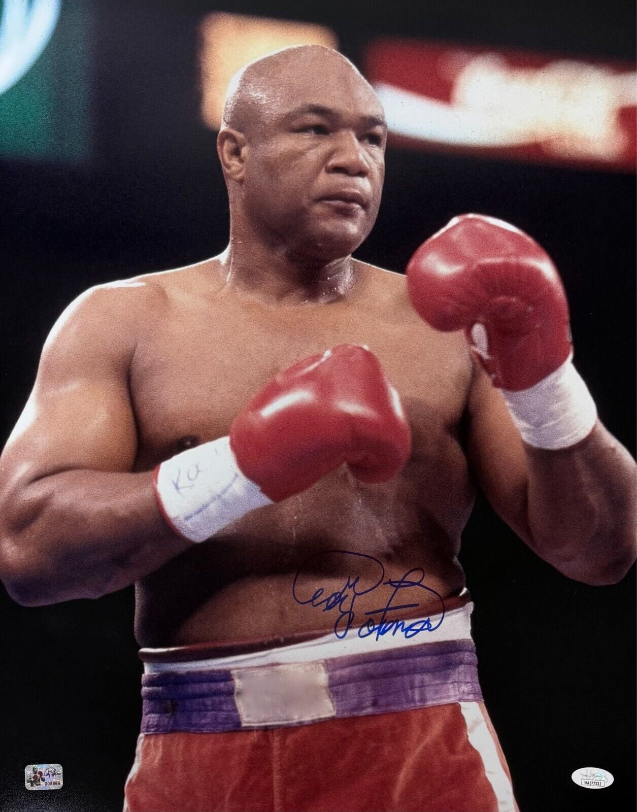 George Foreman Signed Autographed 16x20 Photo JSA & George Foreman ...