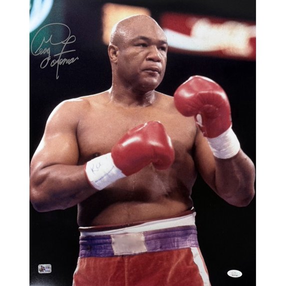 George Foreman Signed Autographed 16x20 Photo JSA & George Foreman ...