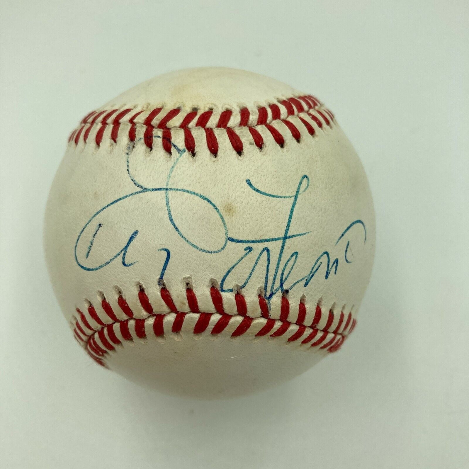 George Foreman Signed Autographed American League Baseball JSA COA ...