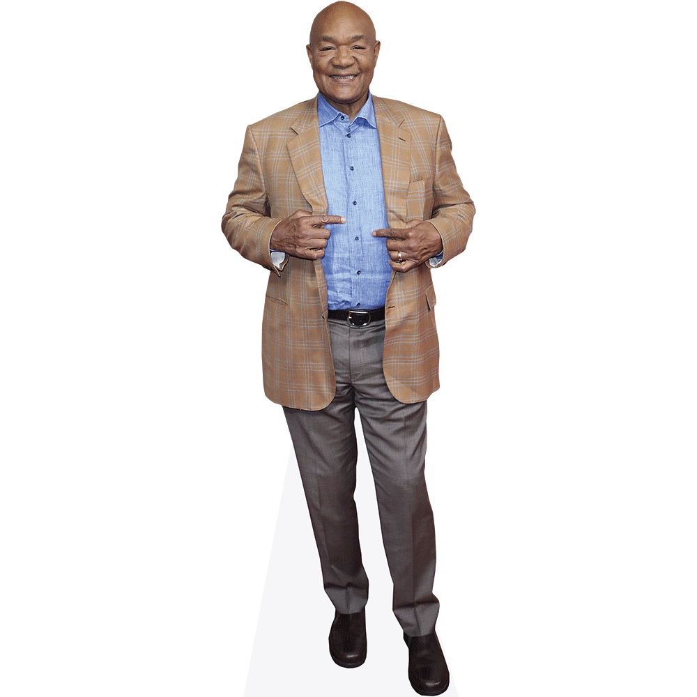 George Foreman (Smart) Mini Cardboard Cutout Standee - Walmart.com