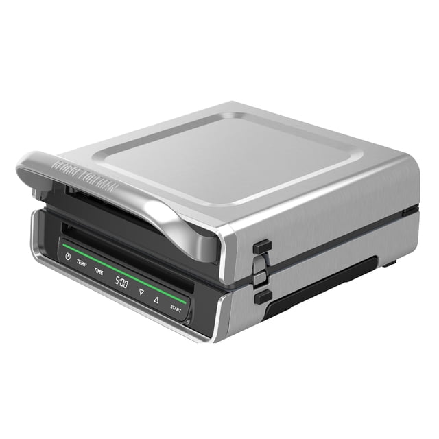 George Foreman, Size 4-6 Servings, Smokeless Grill, Digital Control ...
