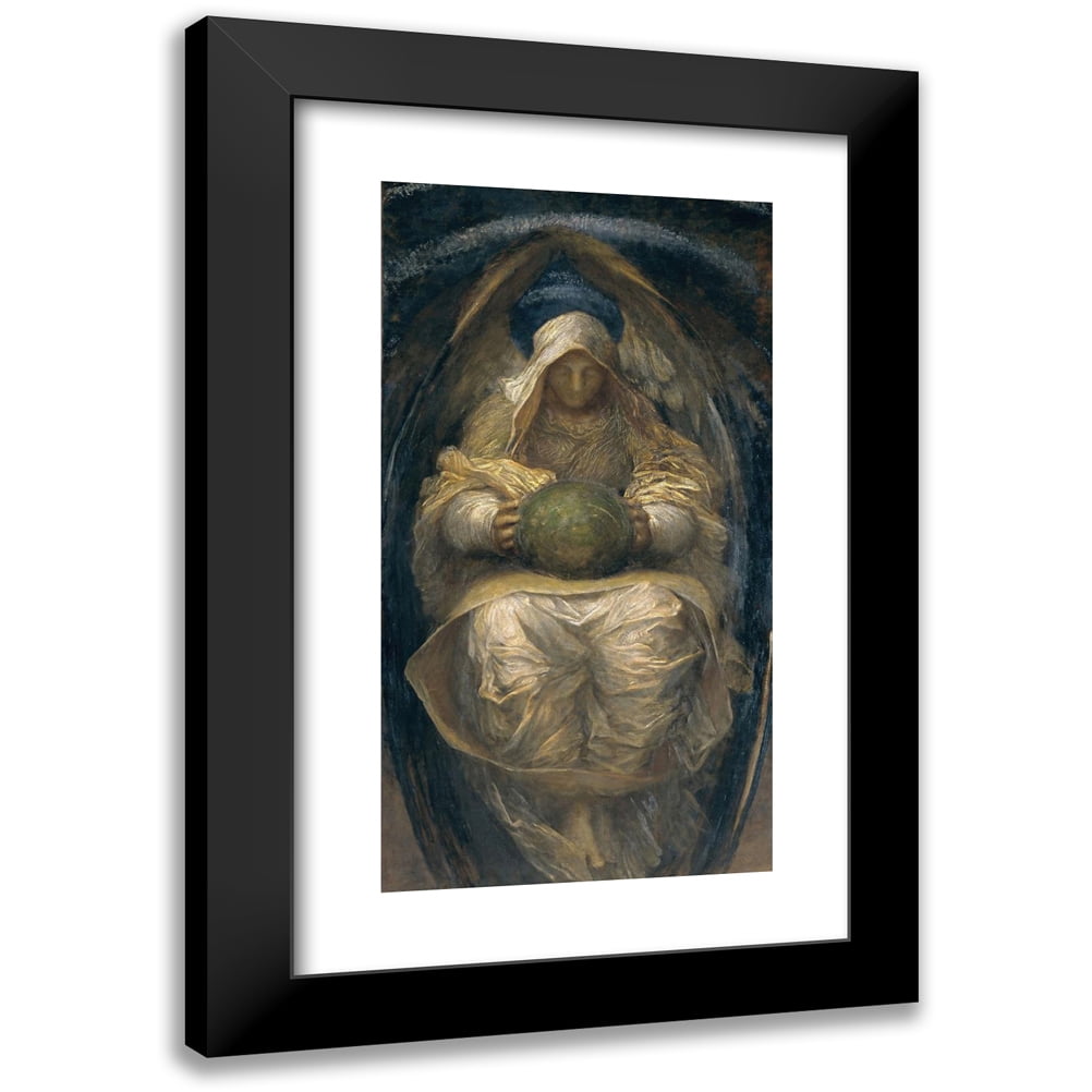 George Frederic Watts 11x18 Black Modern Framed Museum Art Print Titled ...