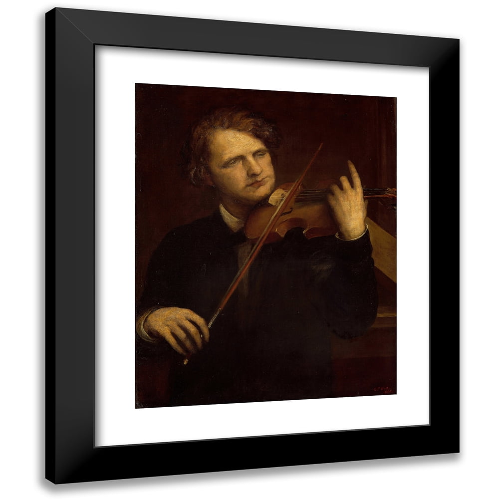 George Frederic Watts 12x14 Black Modern Framed Museum Art Print Titled ...