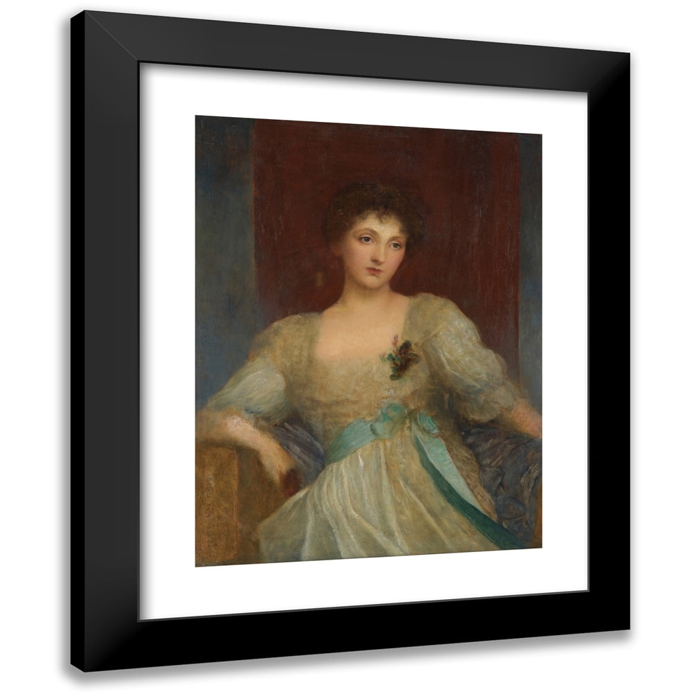 George Frederic Watts 19x24 Black Modern Framed Museum Art Print Titled ...