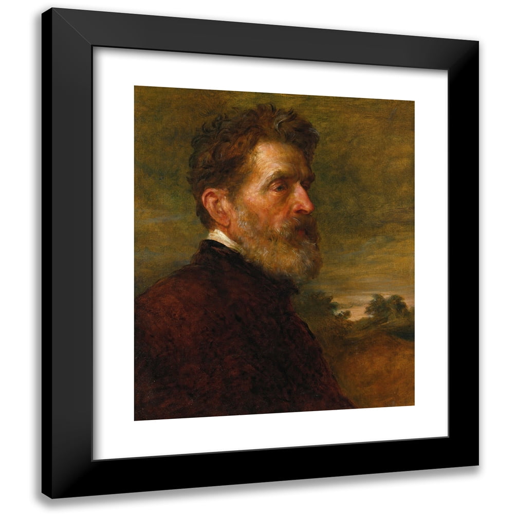 George Frederic Watts 20x24 Black Modern Framed Museum Art Print Titled ...