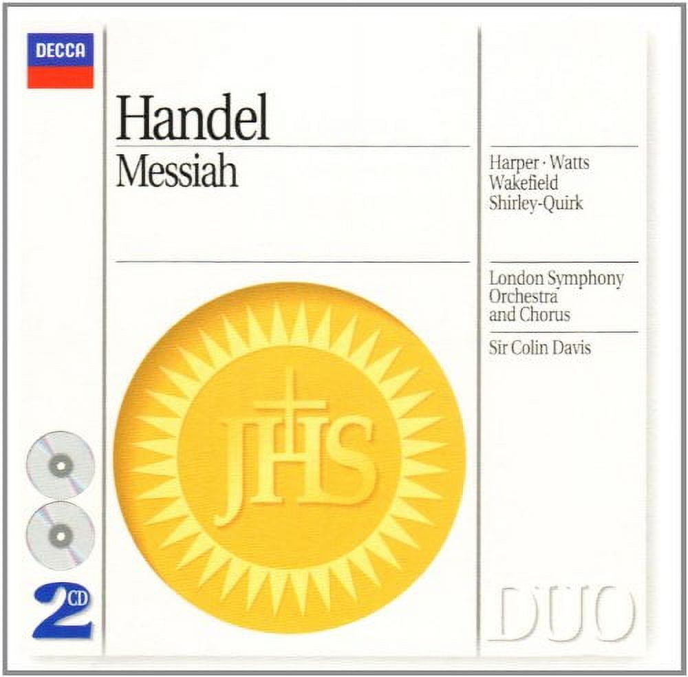 Pre-Owned George Frederick Handel - Handel: Messiah (1993) - Walmart.com